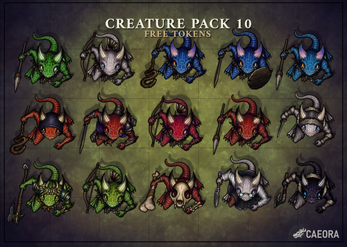 Creature Pack 10 | Caeora