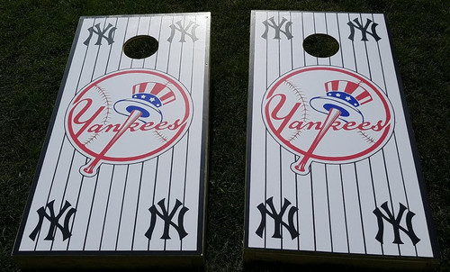 New York Yankees Cornhole boards | Lehigh Valley CH