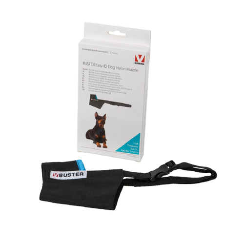 Kruuse Buster Easy-Id Bozal - XL Turquesa | CATASTROPHE