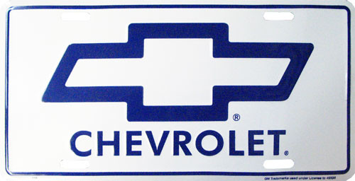 Chevy Liscence Plates | American Eagle Tradi