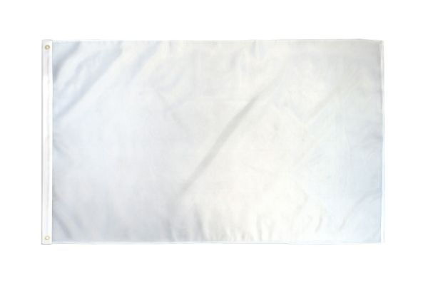 Solid White Color Flag | American Eagle Tradi