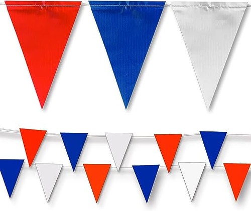 Red White & Blue Pennant | American Eagle Tradi