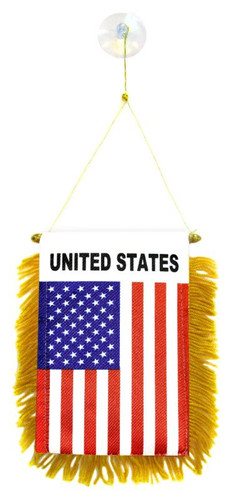 United States Mini Banner | American Eagle Tradi