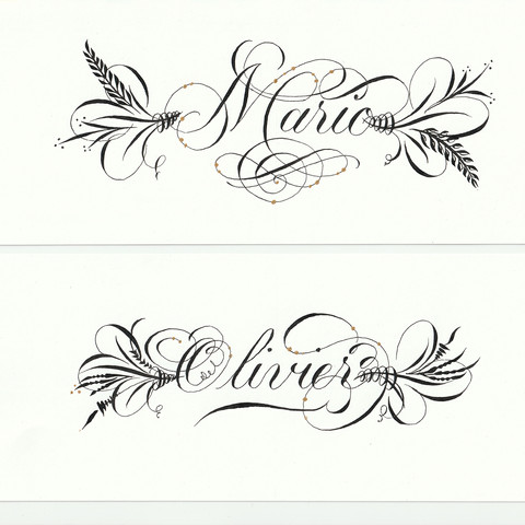 Portfolio | Sachas Calligraphie | Montréal