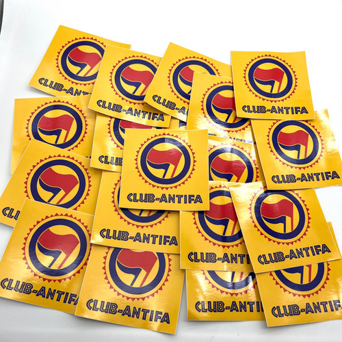 "Club Antifa" 20 Sticker | Stpauliaufkleber