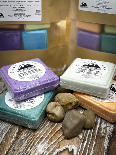 Large Shower Steamers | Solid Rock Soap Co.