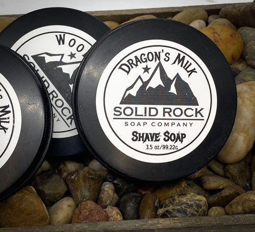 Shave Soap 3.5 oz | Solid Rock Soap Co.