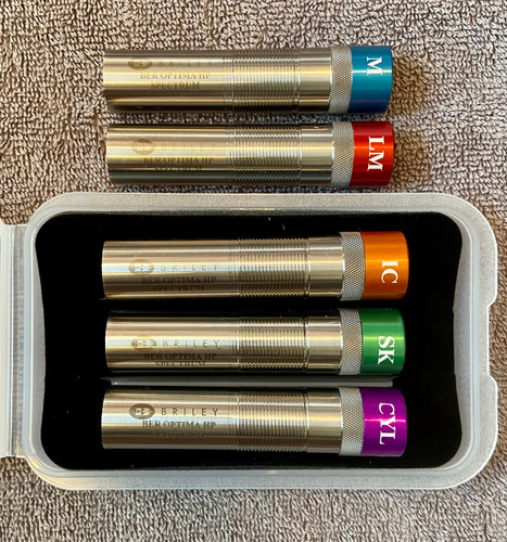 SET OF 5 BRILEY SPECTRUM BERETTA OPTIMA HP CHOKE TUBES | website