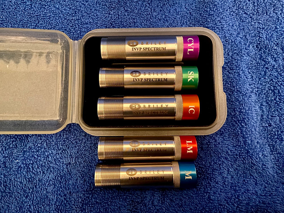 SET OF 5 BRILEY SPECTRUM INVECTOR PLUS CHOKES AND CASE | website