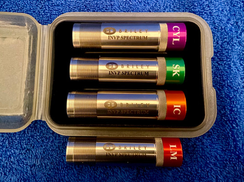 SET OF 4 BRILEY SPECTRUM INVECTOR PLUS CHOKES AND CASE | website
