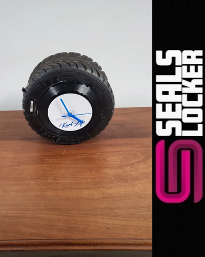 New Go Kart Tyre Clock | Seals Locker