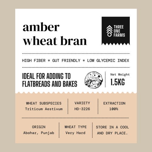 Amber Wheat Bran | Three One Farms