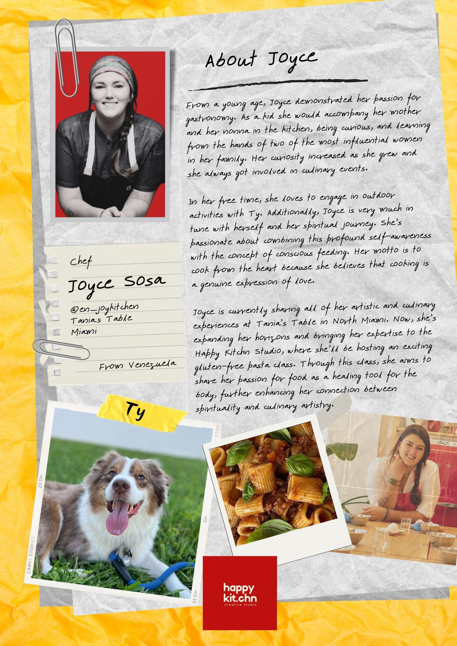 Joyce Sosa | happy kitchn studio