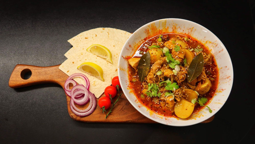 Kashmiri & Basaar Chicken And Potato By Anthony Dumble