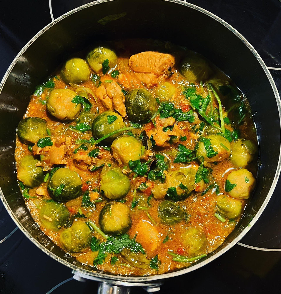 Chicken And Sprout Curry By Abdul Sadek