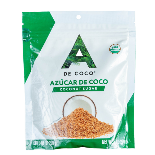 Azucar de Coco Organico A de Coco 200gr | DAC Cancún