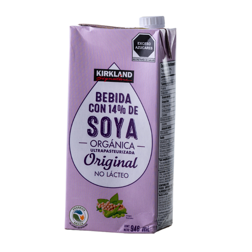 Bebida con 14% de soya orgánica ultra pasteurizada Kirkland 946ml | DAC ...