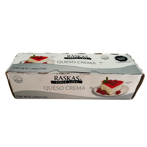 QUESO CREMA RASKAS 1.36kg | DAC Cancún