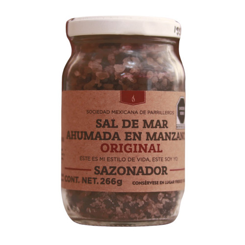 SAL DE MAR AHUMADA EN LEÑA MANZANO SMP 266gr | DAC Cancún