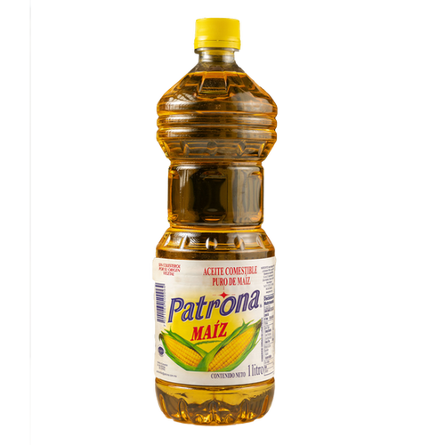 Aceite Comestible Puro de Maiz Patrona 1lt | DAC Cancún