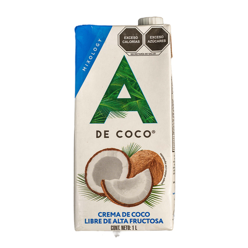 Crema de Coco A de Coco 1lt | DAC Playa del Carmen