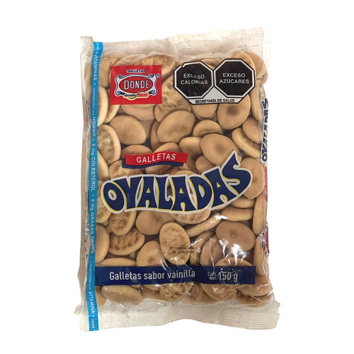 GALLETAS SABOR VAINILLA OVALADAS DONDE 150gr | DAC Cancún
