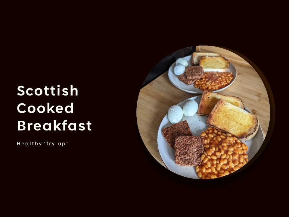 Scottish cooked breakfast