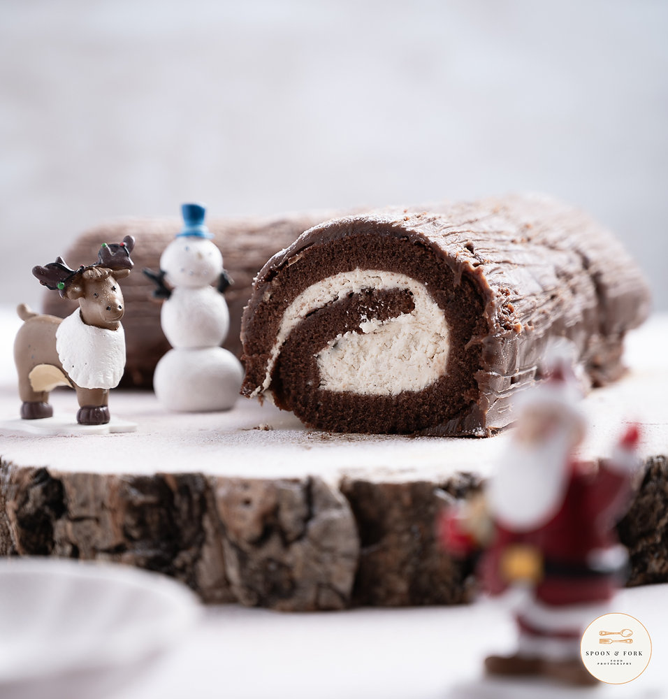 A Chocolate Yule Log Recipe