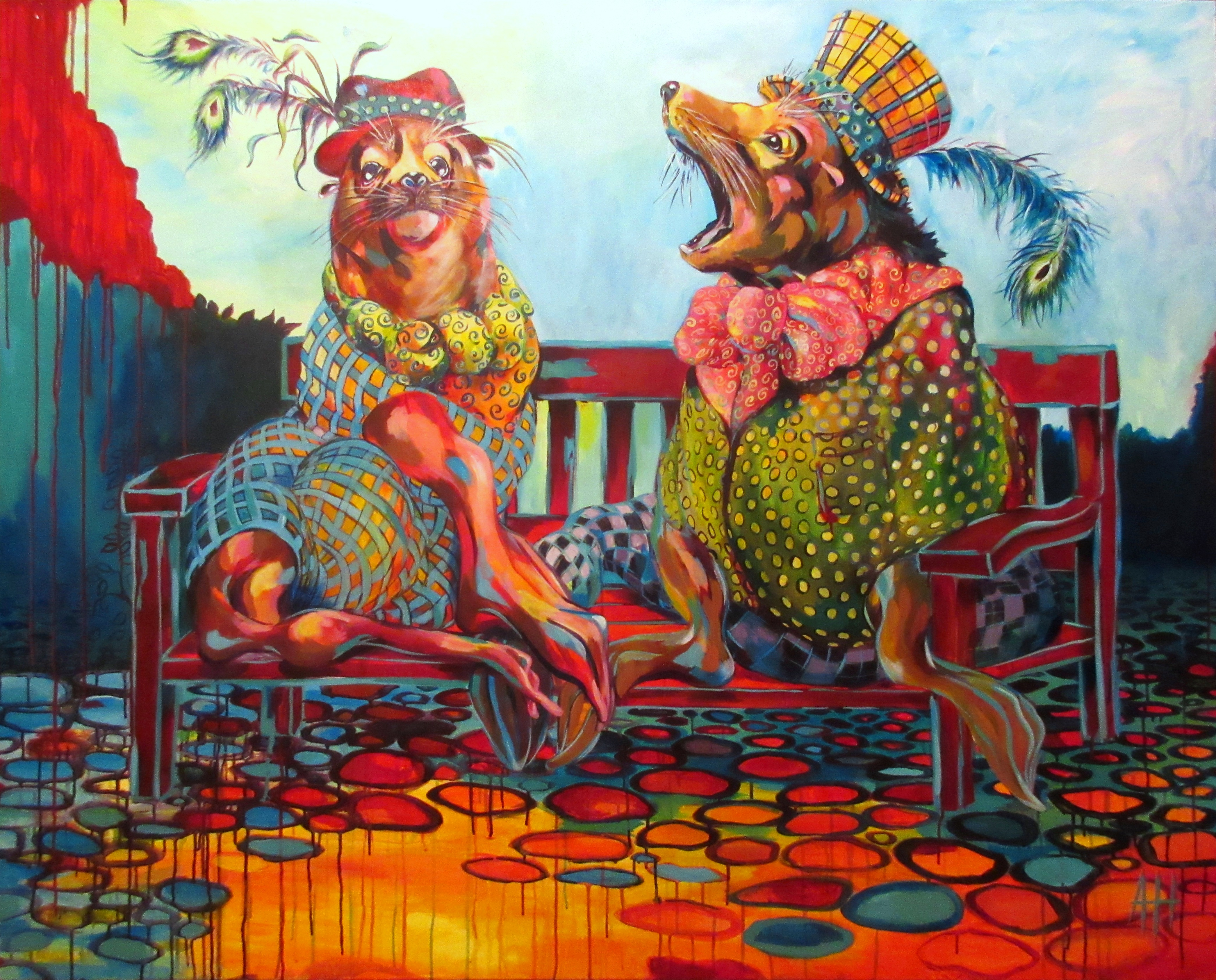 Alexandra Hall | Artist | Whimsical | Realism | Paintings | Prints