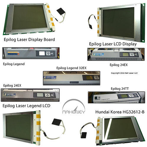 Epilog laser LCD display screen replacement | bell-laser