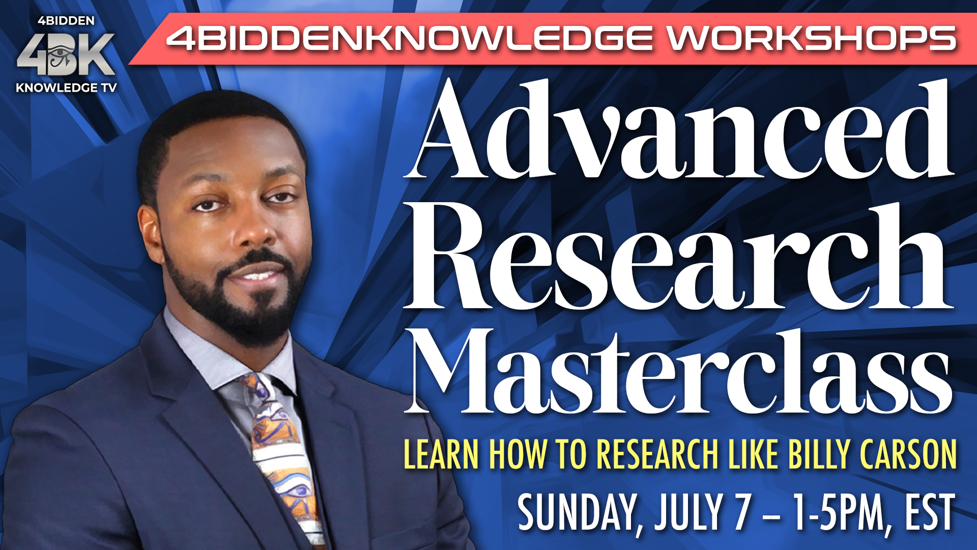 Advanced Research Masterclass | 4BiddenKnowledge