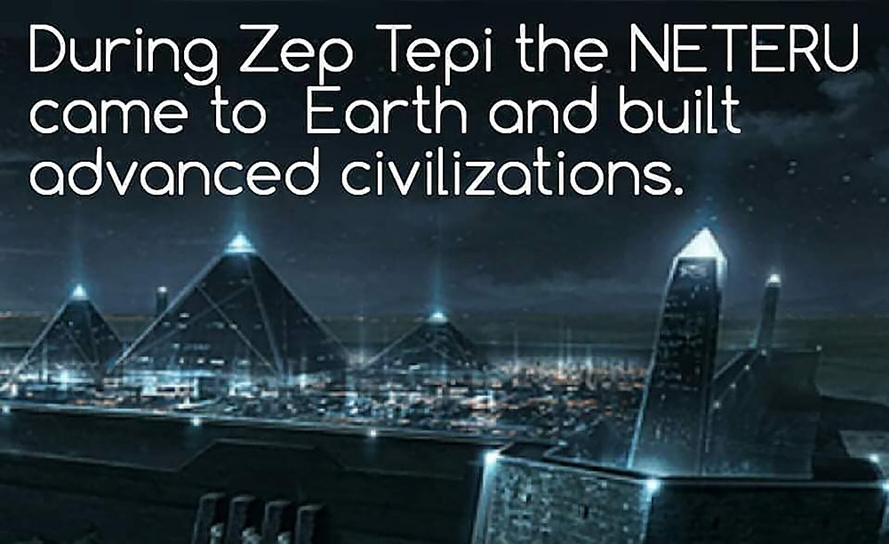 The Neteru Came To Earth and Built Advanced Civilizations