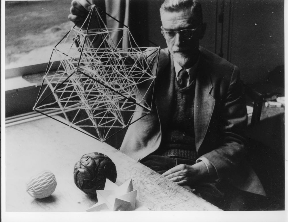 Escher working in three dimensions