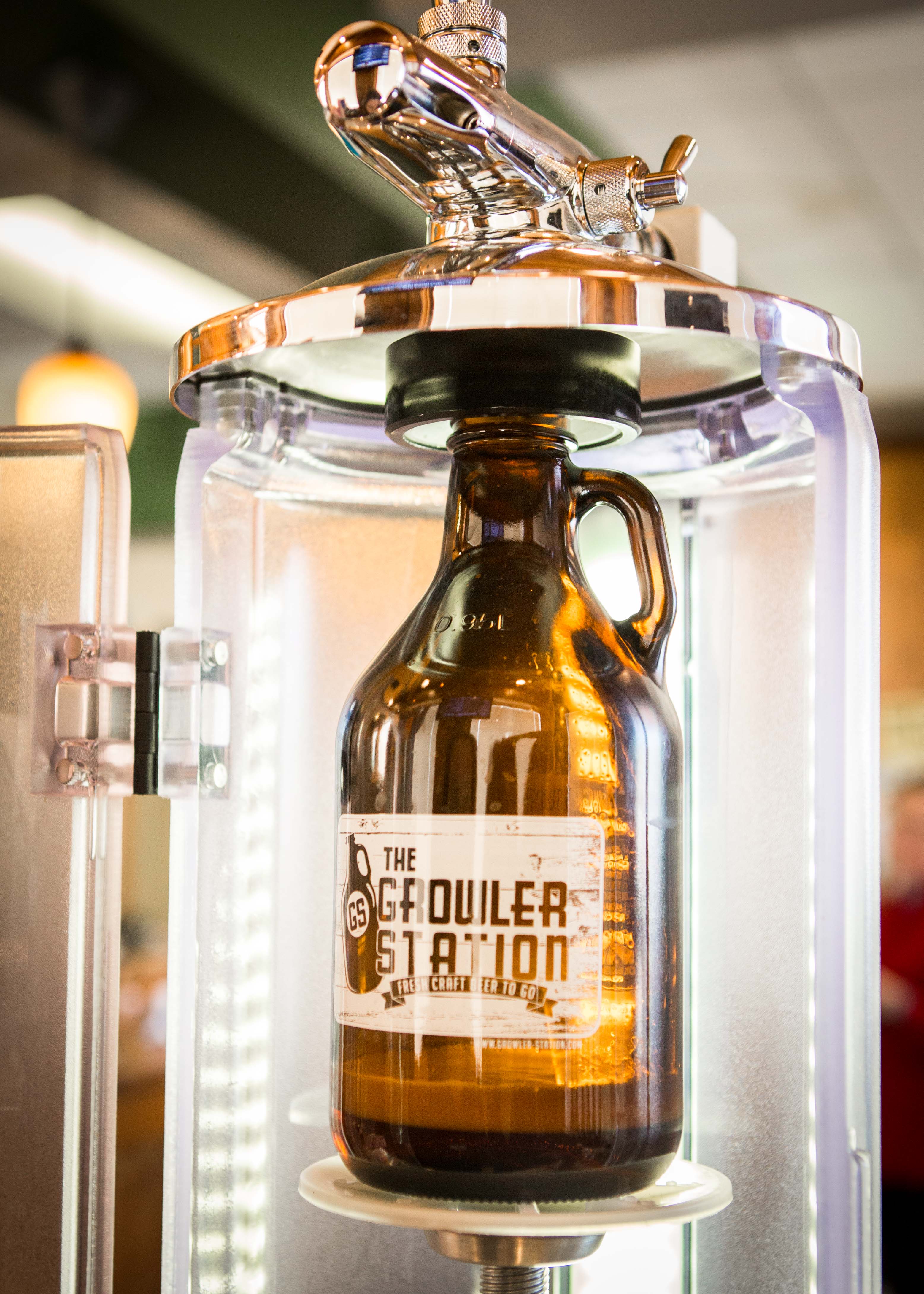 Craft Beer Growler Station