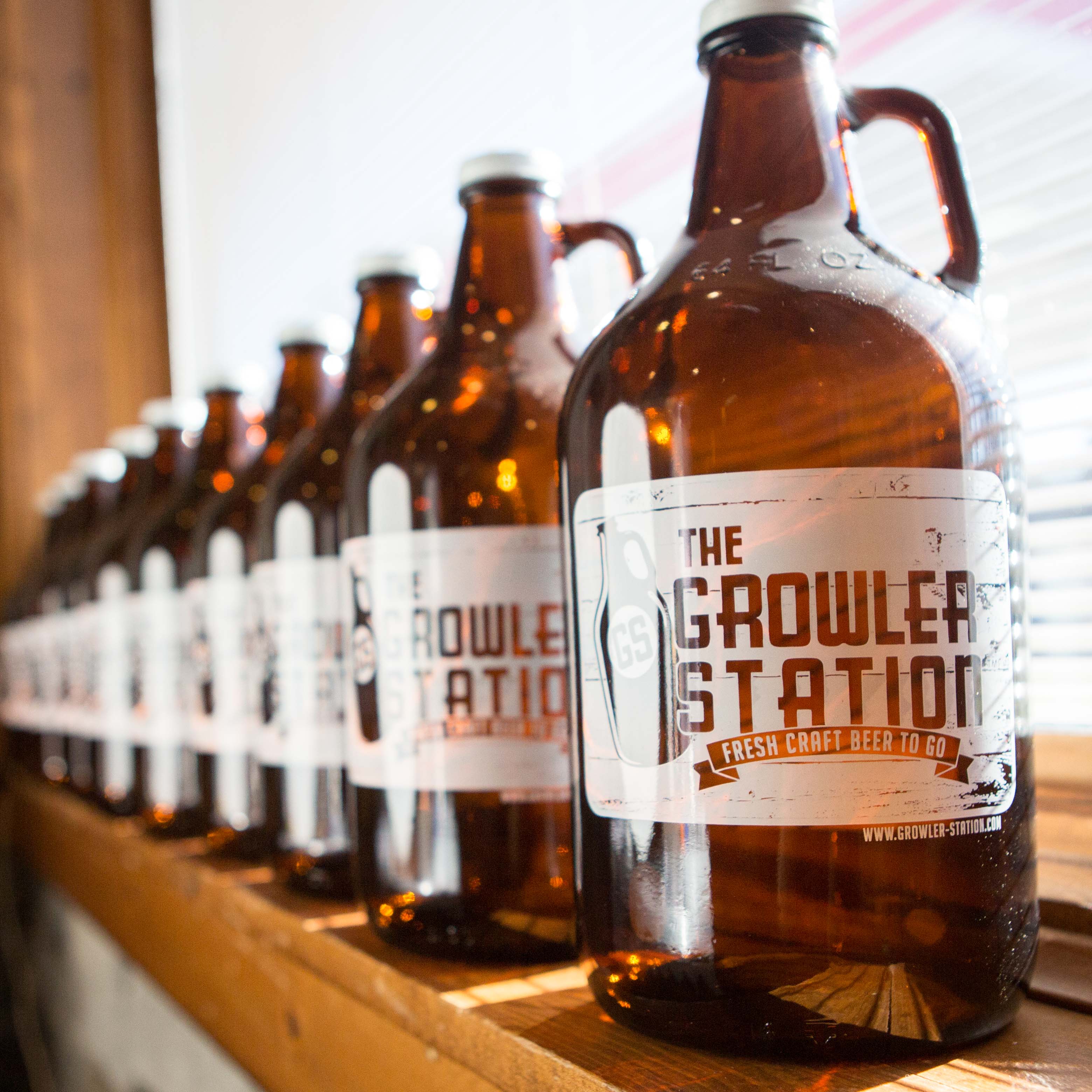 Craft Beer Growler Station