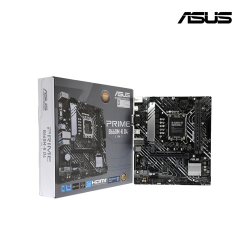 MAINBOARD (1700) ASUS PRIME B760M-K-D4-CSM | Aclick