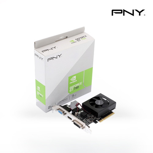 VGA PNY GEFORCE GT 730 LOW PROFILE - 2GB DDR3 [VCGGT7302XPB] | Aclick