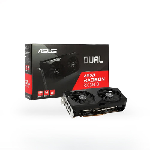 VGA ASUS RADEON RX 6600 DUAL - 8GB GDDR6 | Aclick