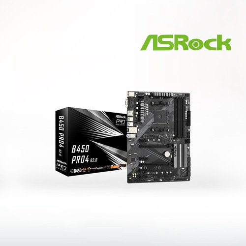 MAINBOARD (AM4) ASROCK B450 PRO4 R2.0 | Aclick