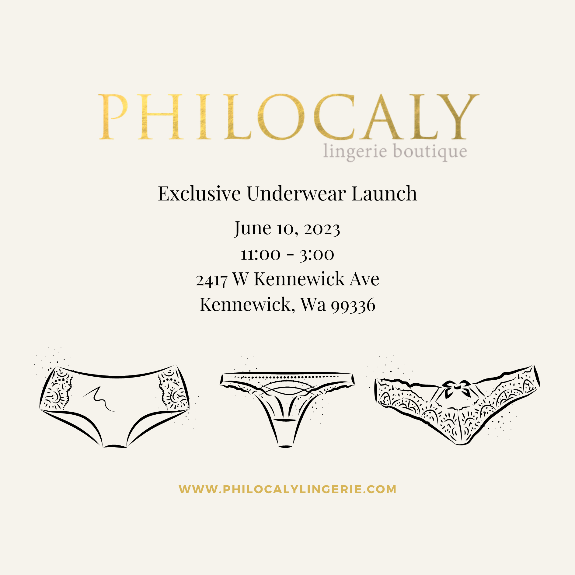 Exclusive Philocaly Underwear Launch | philocaly