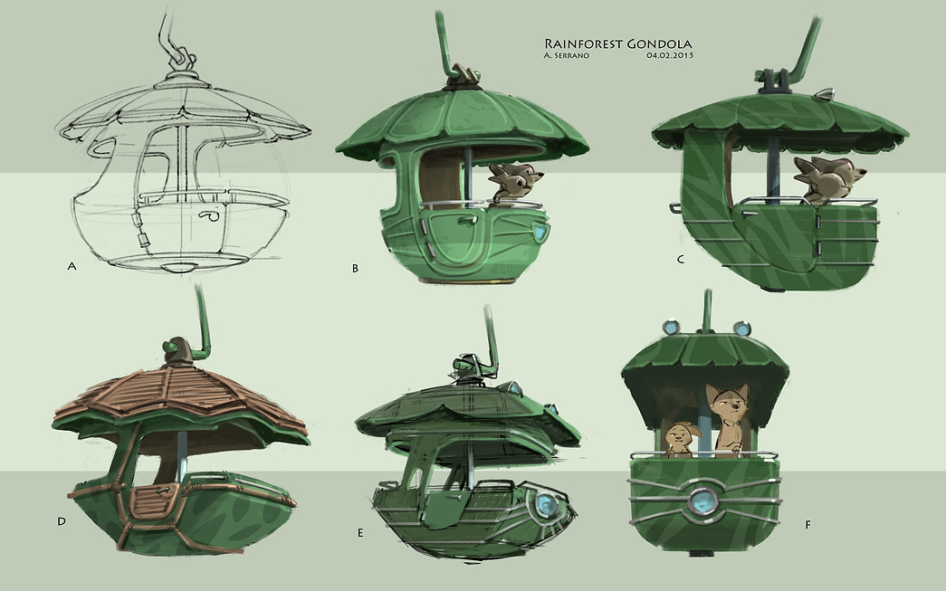 For Glorious Zootopia: The Art of Zootopia #4 Rainforest District