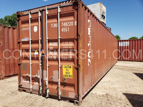 40FT Shipping Container, G2 TCNU 748220 | CONTAINERS411