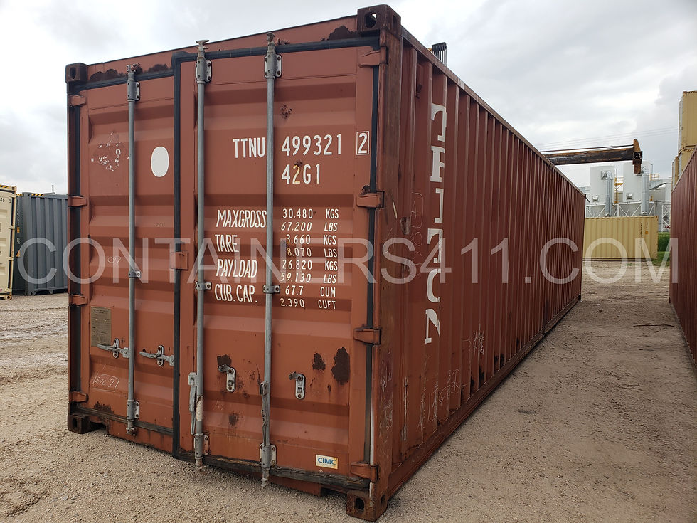 Available Units | CONTAINERS411