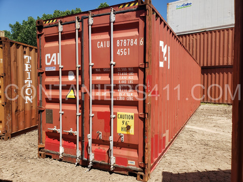 40FT Shipping Container, G3 CAXU923397 | CONTAINERS411