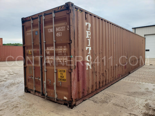 40FT Shipping Container, CW G2 TCNU 843222 | CONTAINERS411