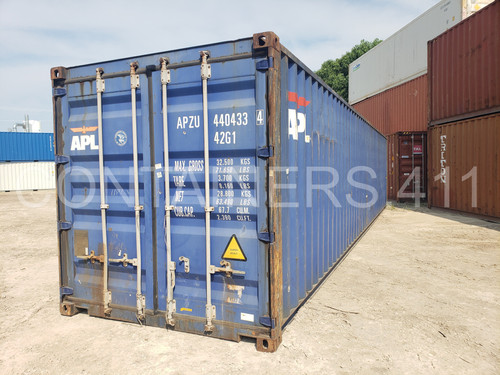 40FT Shipping Container, G3 APZU 440433 | CONTAINERS411