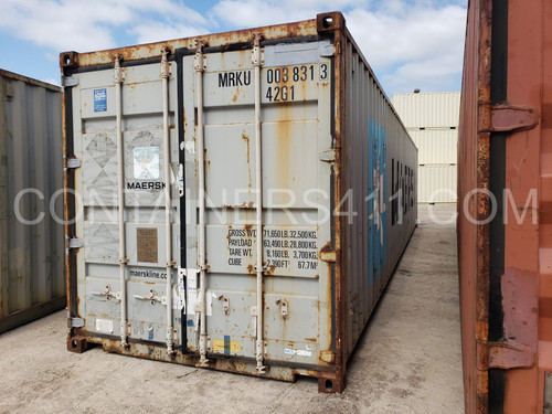 40FT Shipping Container, G2 MRKU 003831 | CONTAINERS411