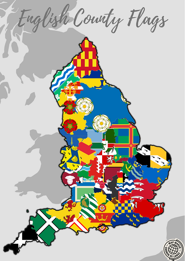 English County Flags!