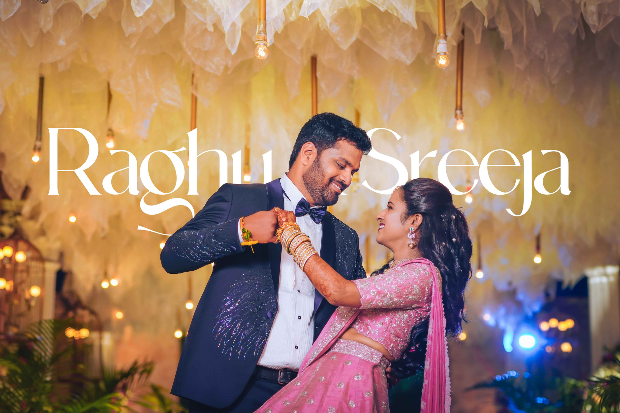 "A Celebration of Wedding: Sreeja and Raghuram's Joyous Union"