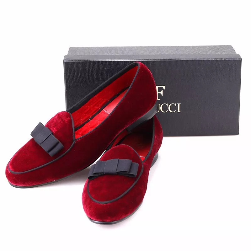 Bespoke Hand Made Velvet Bow Loafers | The Dapper Dandy
